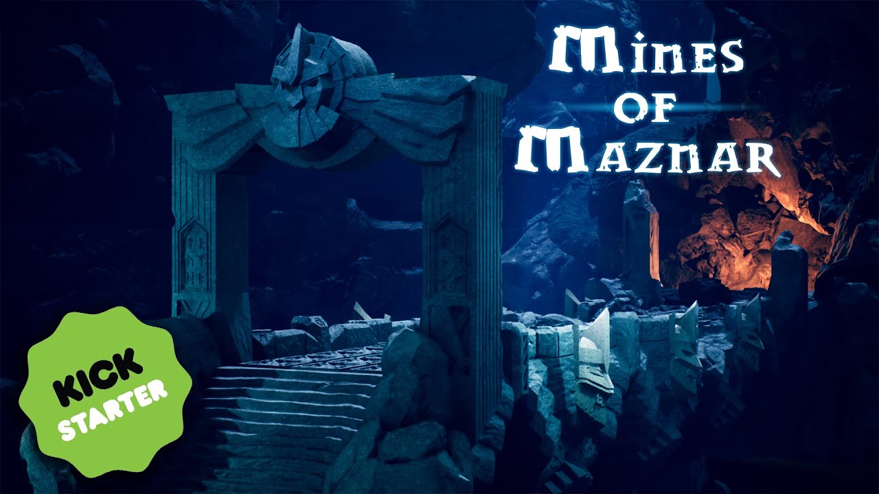 Mines of Maznar 3D Printable D&D Adventure | Kickstarter Trailer