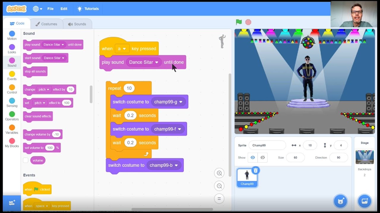 Learn to Code Lesson #5 Dance Party