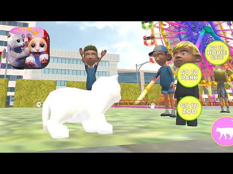 Virtual Cat Simulator - 3D Kitten Simulation - Go to the Park - Gameplay Walkthrough #3