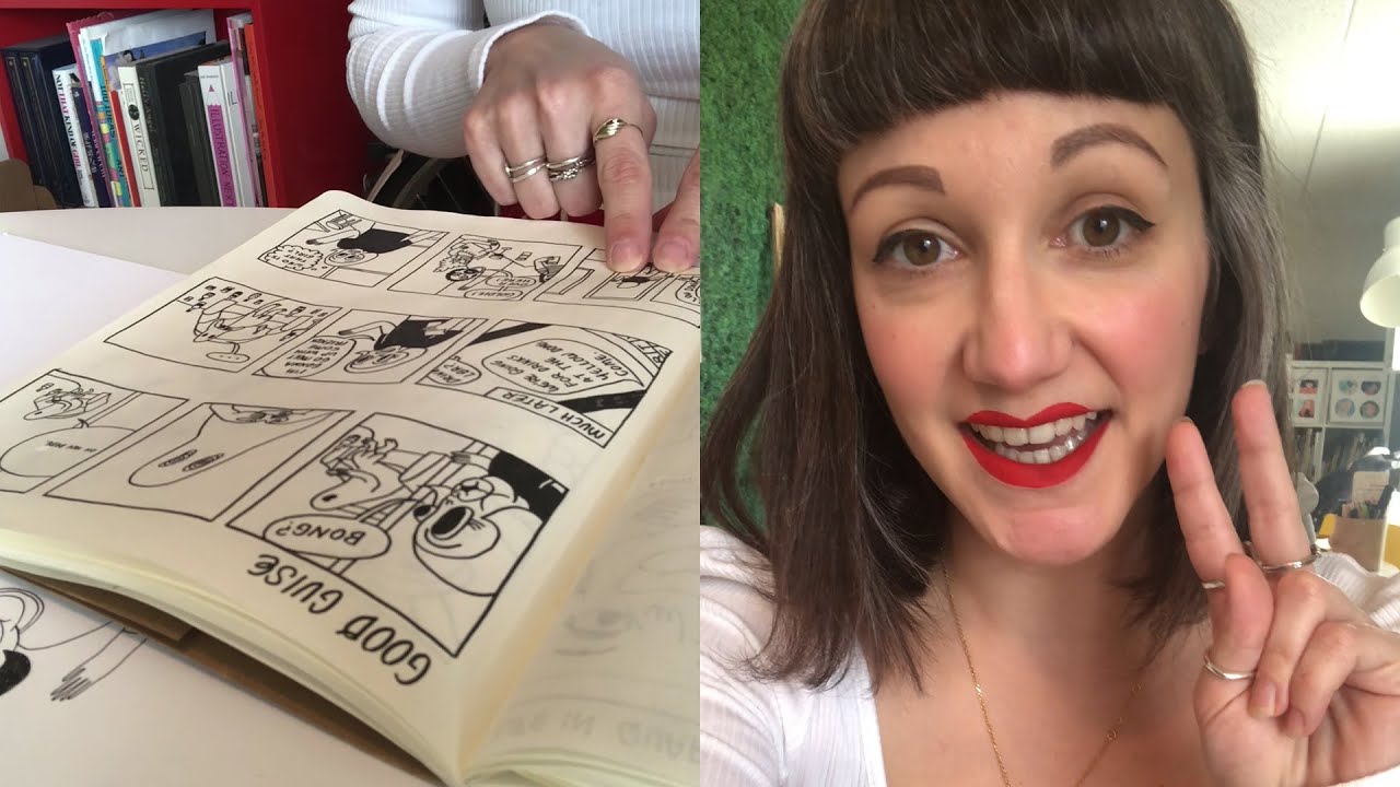 Making quirky comics in self-isolation