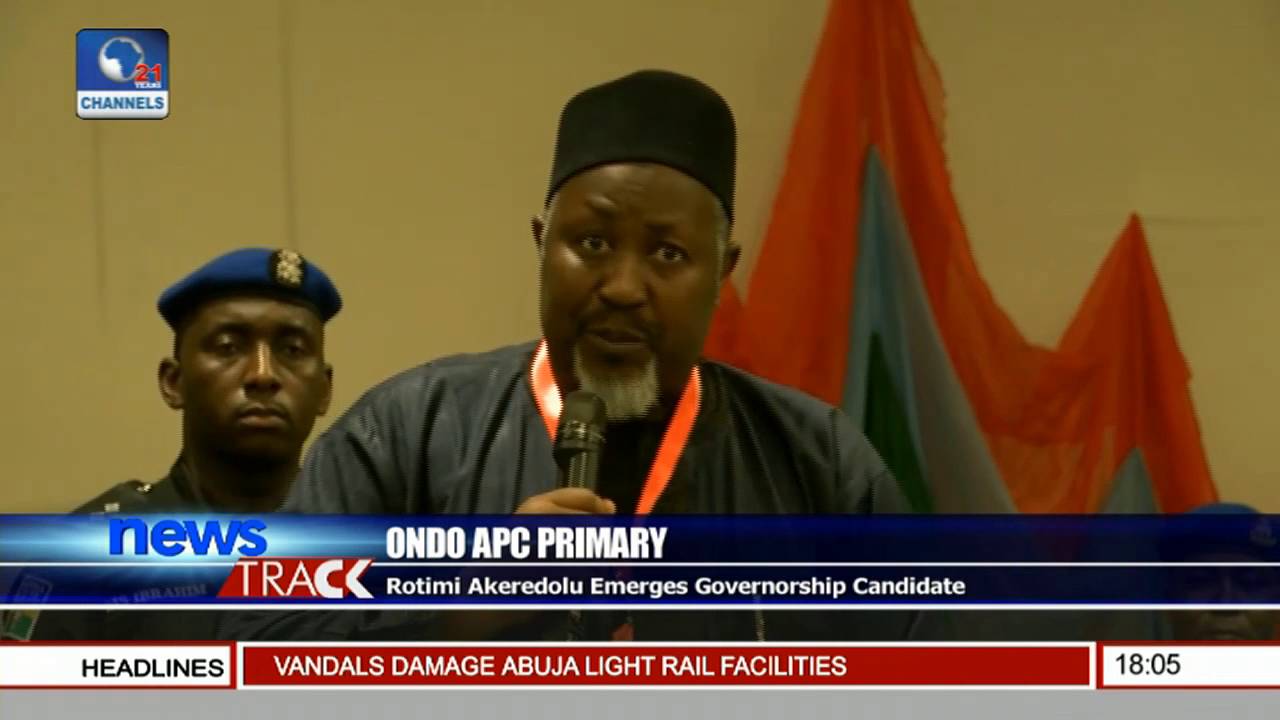 Ondo APC Primary: Rotimi Akeredolu Emerges Governorship Candidate