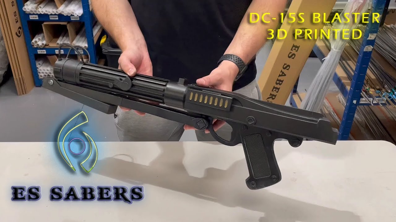 DC-15S Blaster - 3D Printed