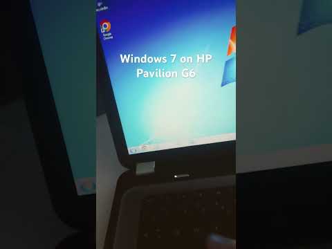 HP Pavilion running windows 7