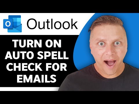 How to Turn on Auto Spellcheck for Outlook Emails | Outlook Tips and Tricks 2025