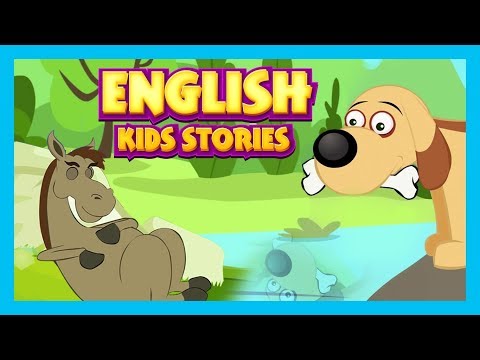 English Kids Stories - The Lazy Horse, The Greedy Dog and More || Animated English Stories