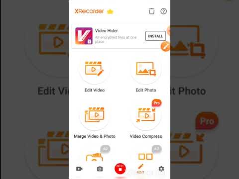 how to edit video in X recorder#shorts #youtubeshorts #youtubefeed