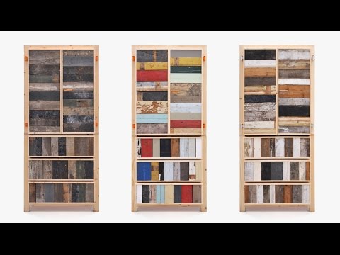 Making designer furniture with scrap wood was "totally new," says Piet Hein Eek