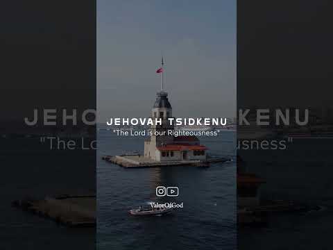 JEHOVAH TSIDKENU(The Lord is our Righteousness).#jehovahtsidkenu #christian