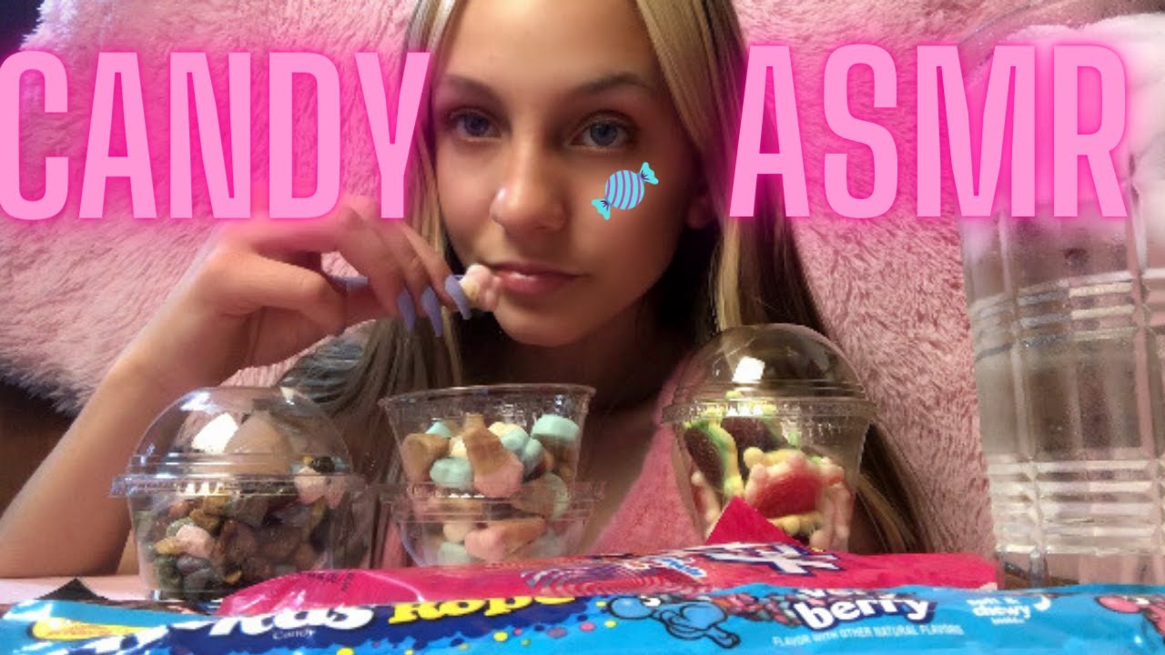 GUMMY CANDY ASMR *LOTS OF SMACKING SOUNDS*