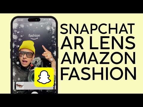 How to Try on EyeWear Sunglasses On Snapchat using Augmented Reality Amazon 2022