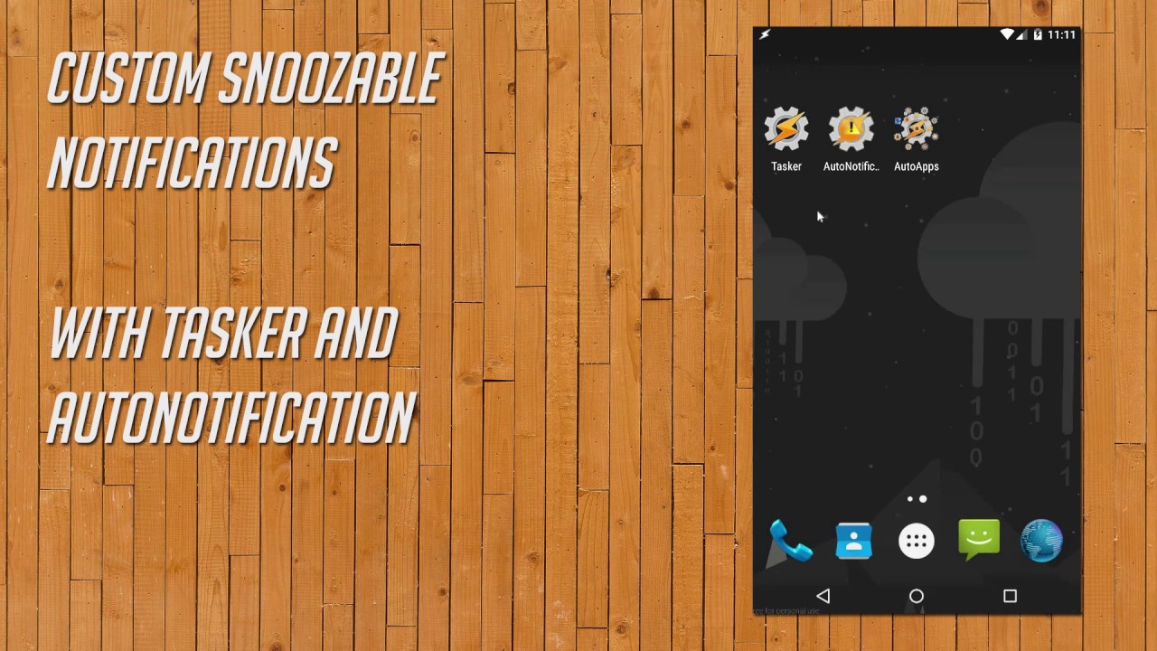 Tutorial: Making Snoozable Notifications on Android with Tasker and AutoNotification