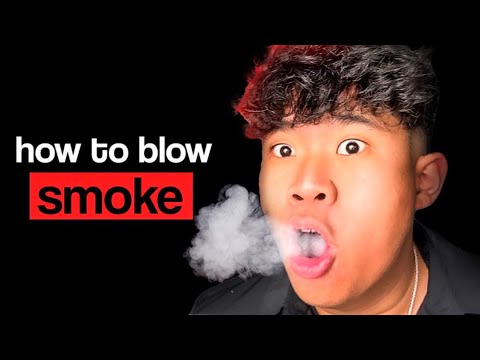 How to Blow SMOKE Out of Your Mouth (Safe & Easy)