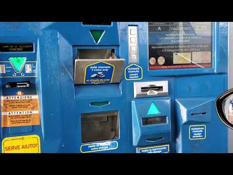 How to use the toll machine in Italy