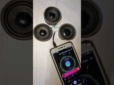 AUX cable se 3 speaker bajao #viral #tech dk experiment