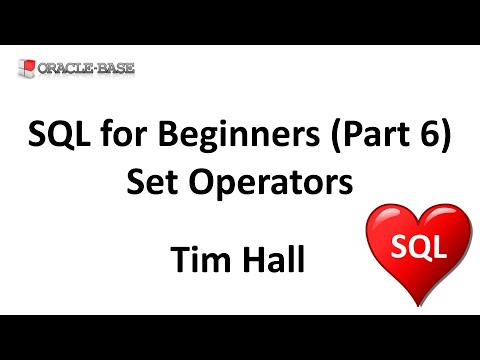 SQL for Beginners (Part 6) : Set Operators