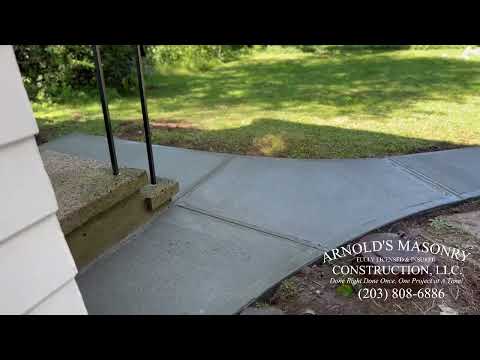 Concrete Patio, Walkway, Steps Masonry Construction Contractors | Westville, CT