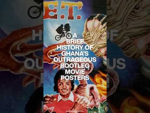 GHANA’S OUTRAGEOUS BOOTLEG MOVIE POSTERS… 🎬 #art #contemporaryart #movie