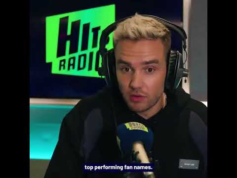 Liam talking about fandom name via Hits Radio