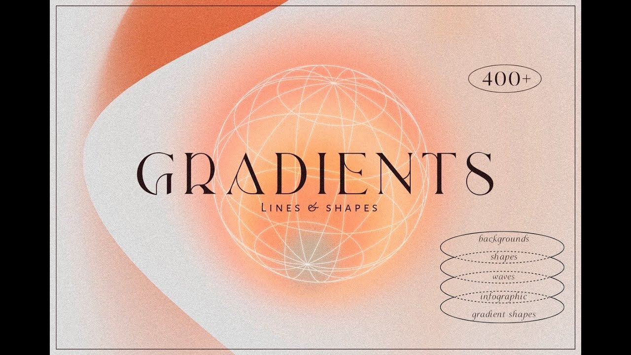 Grainy Gradients, Shapes & More Stock Graphics Download