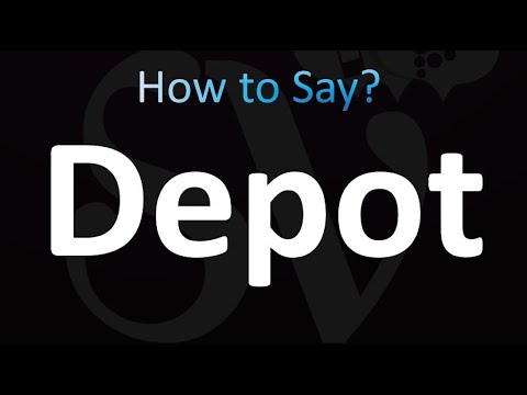 How to Pronounce Depot (correctly!)