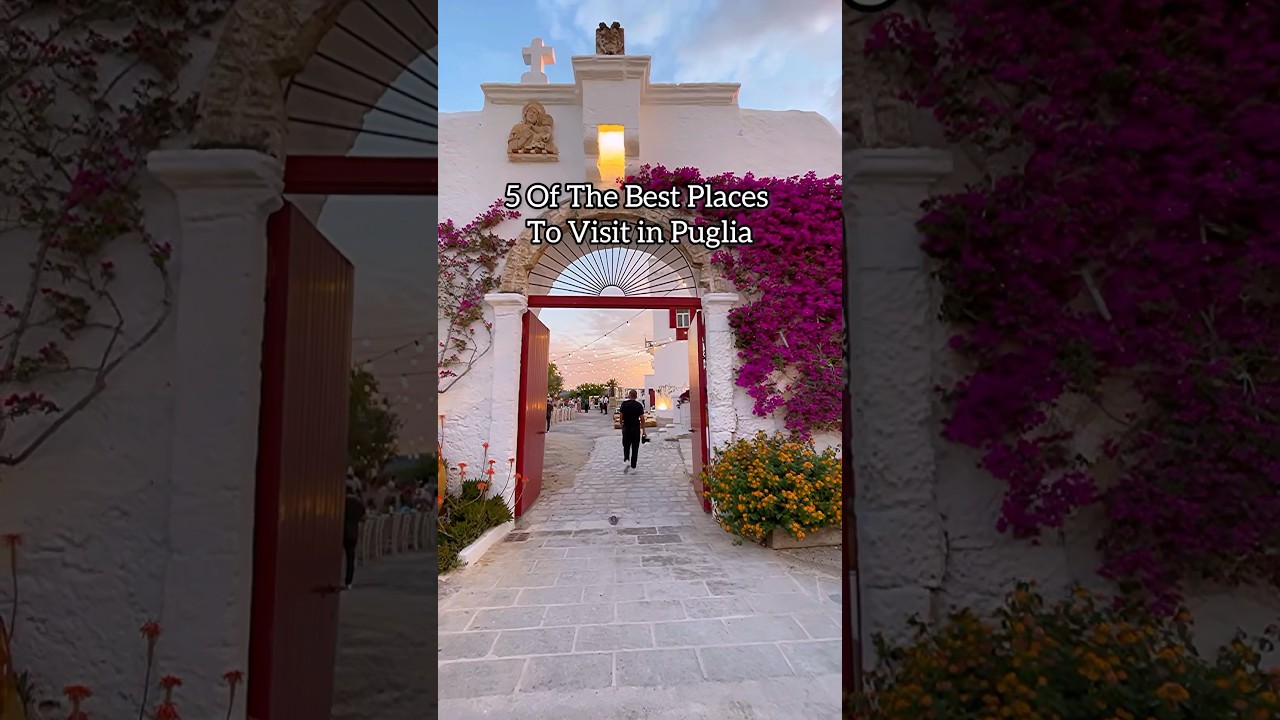 5 of the best places to visit in Puglia, Italy 🇮🇹 #italytravel #puglia #italy #visititaly
