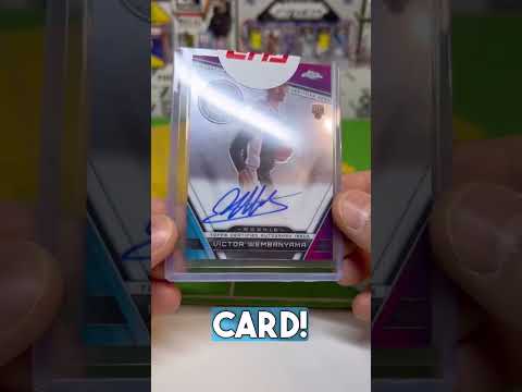 È appena arrivato un Pacchettino Speciale!!! Topps Chrome Victor Wembanyama Rookie Autograph!!!