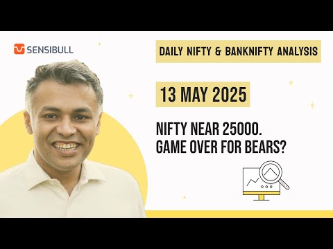 NIFTY & BANK NIFTY Analysis for Tomorrow | Stock Market Outlook | 13 May 2025, Tuesday