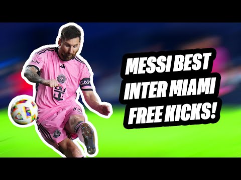 Messi's BEST Free Kicks with Inter Miami!