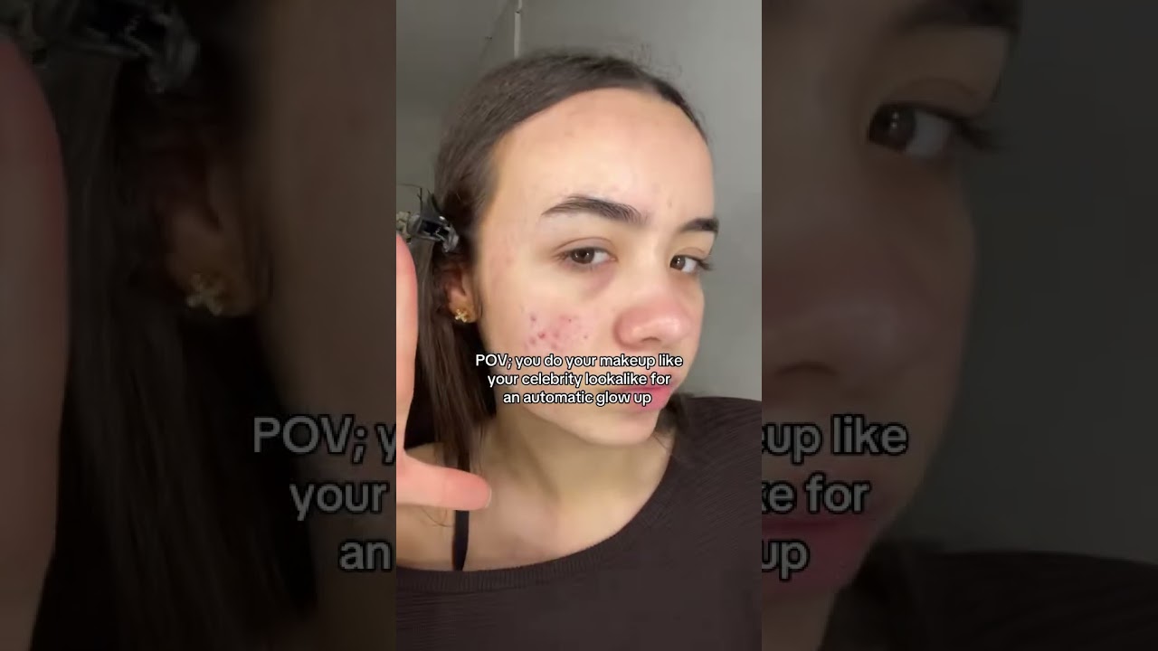 who wishes they had a glow up #makeup #makeuptutorial #makeuptransition