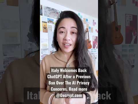 ChatGPT Ban in Italy! #crypto #chatgpt #openai #ai #italy #artificialintelligence