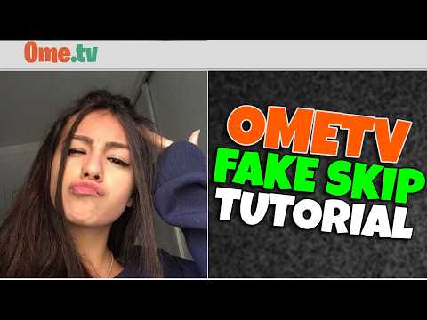 Fake Skip OmeTV Tutorial | How to Fake Skip 2025 ✅