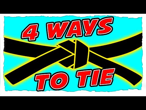 How to Tie a Karate Belt | 4 Different Ways to Tie a Karate Belt