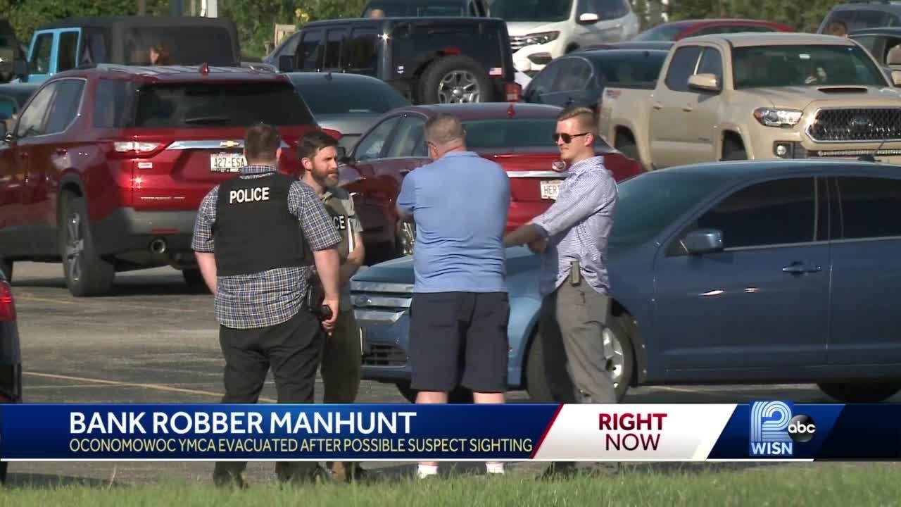 Oconomowoc bank robber manhunt continues