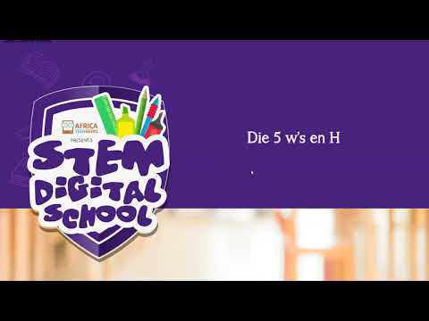Grade 9 - Afrikaans FAL | 23 July 2020 | Die skryfproses