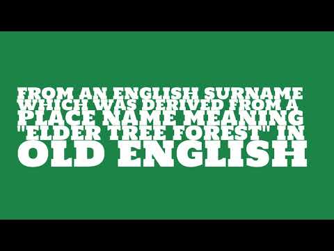 What is the origin of the name Elwood?