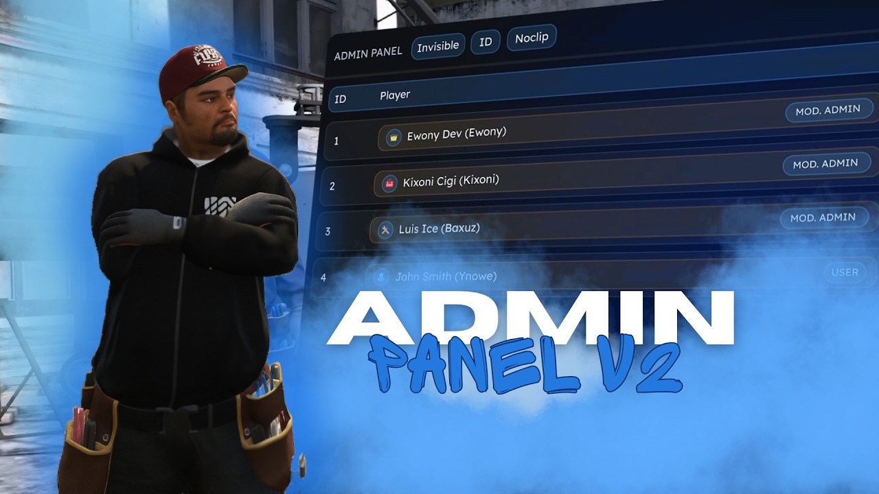Admin Panel V2 | FiveM Script