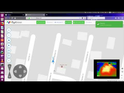 Real-time drone control and video streaming for BVLOS operations with FLIR Duo R camera