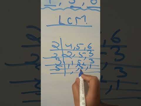 LCM of 456