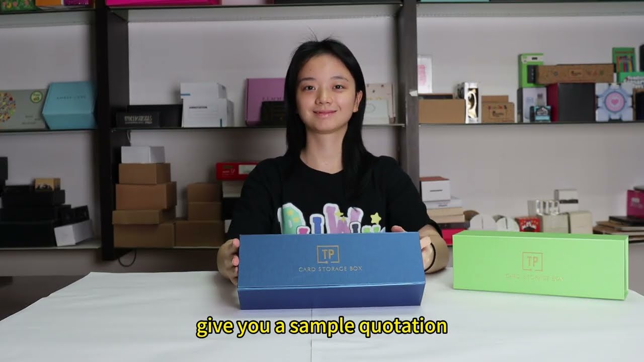 Magnetic Folding Gift Box | Gold Foil Logo | Premium Brand Packaging