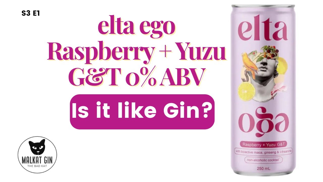Elta Ego Raspberry + Yuzu G&T — Non-Alcoholic Review