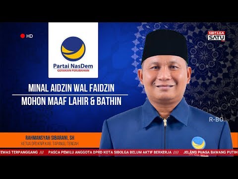 GREETING RAMADHAN 1440 H RAHMANSYAH SIBARANI, SH