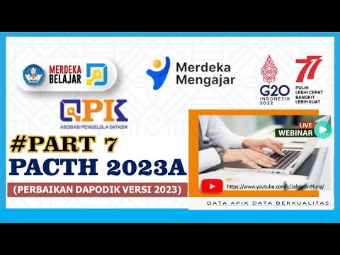 #dapodik 7 : PEMBAHARUAN PACTH 2023A