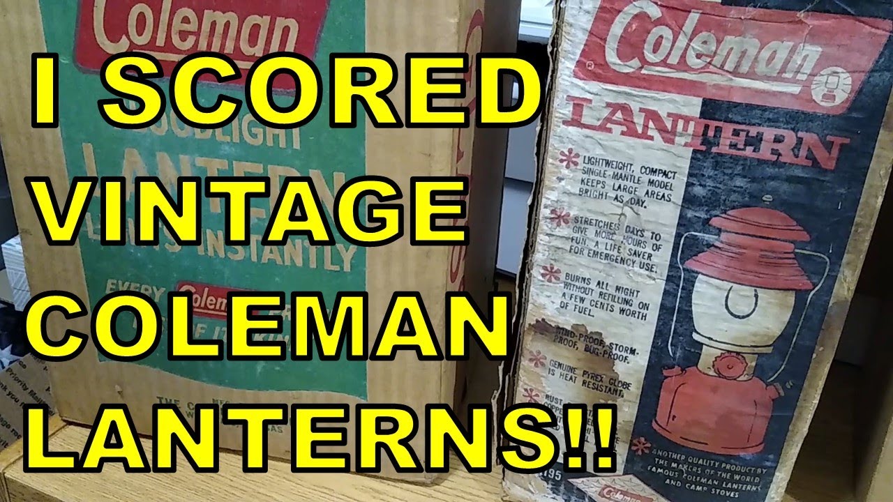 eBay for beginners 2020 Ep. 106 – I scored 3 vintage Coleman lanterns!