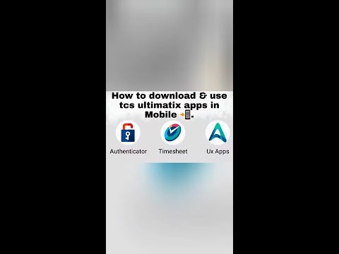 ENGLISH - ANDROID UX APPS - TCS AUTHENTICATION APP Authcode TCS timesheet app