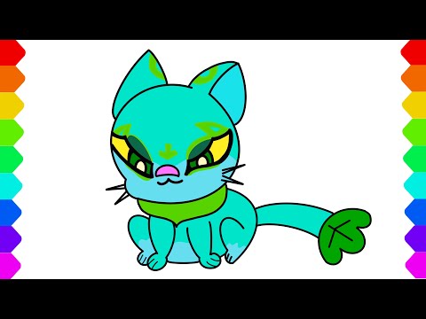 Chuck chicken power up| The elemental cat drawing| how to draw