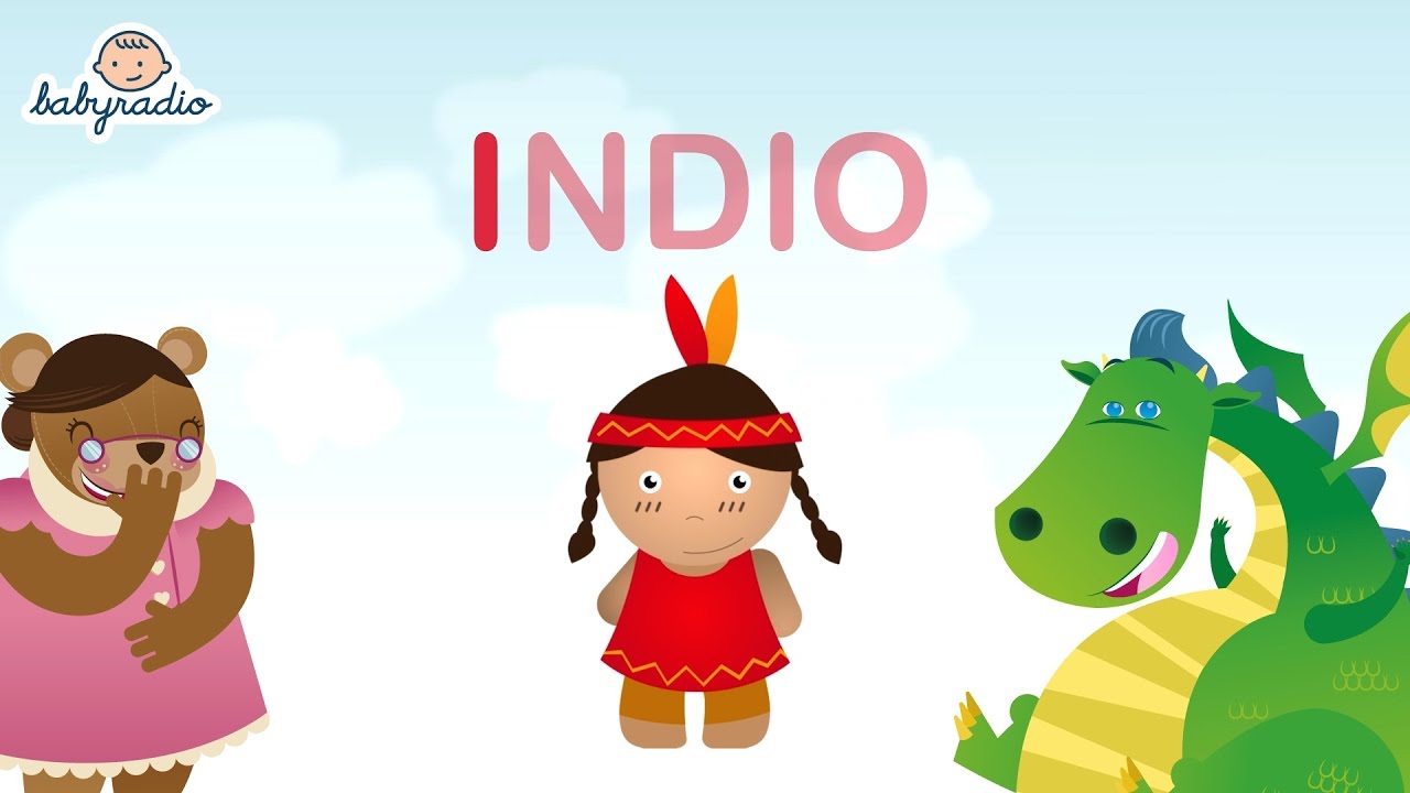 Aprende a escribir la vocal I con Mon el dragón