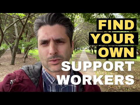 Finding your own support workers