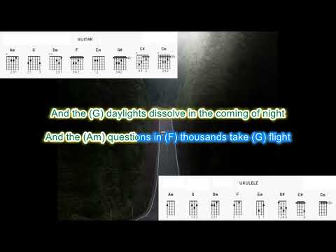 Big Log by Robert Plant play along with scrolling guitar chords and lyrics