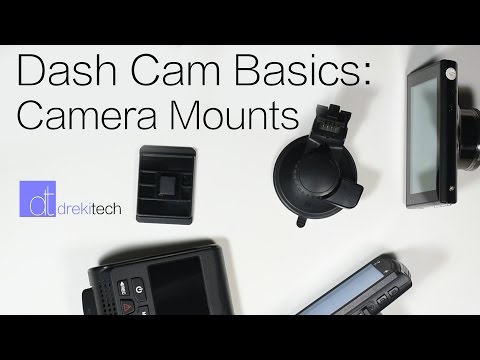 Dash Cam Basics: Mounting Hardware – drekitech