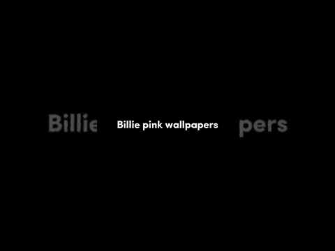 pink wallpapers of Billie #shorts #billieeilish #concert #happierthanever